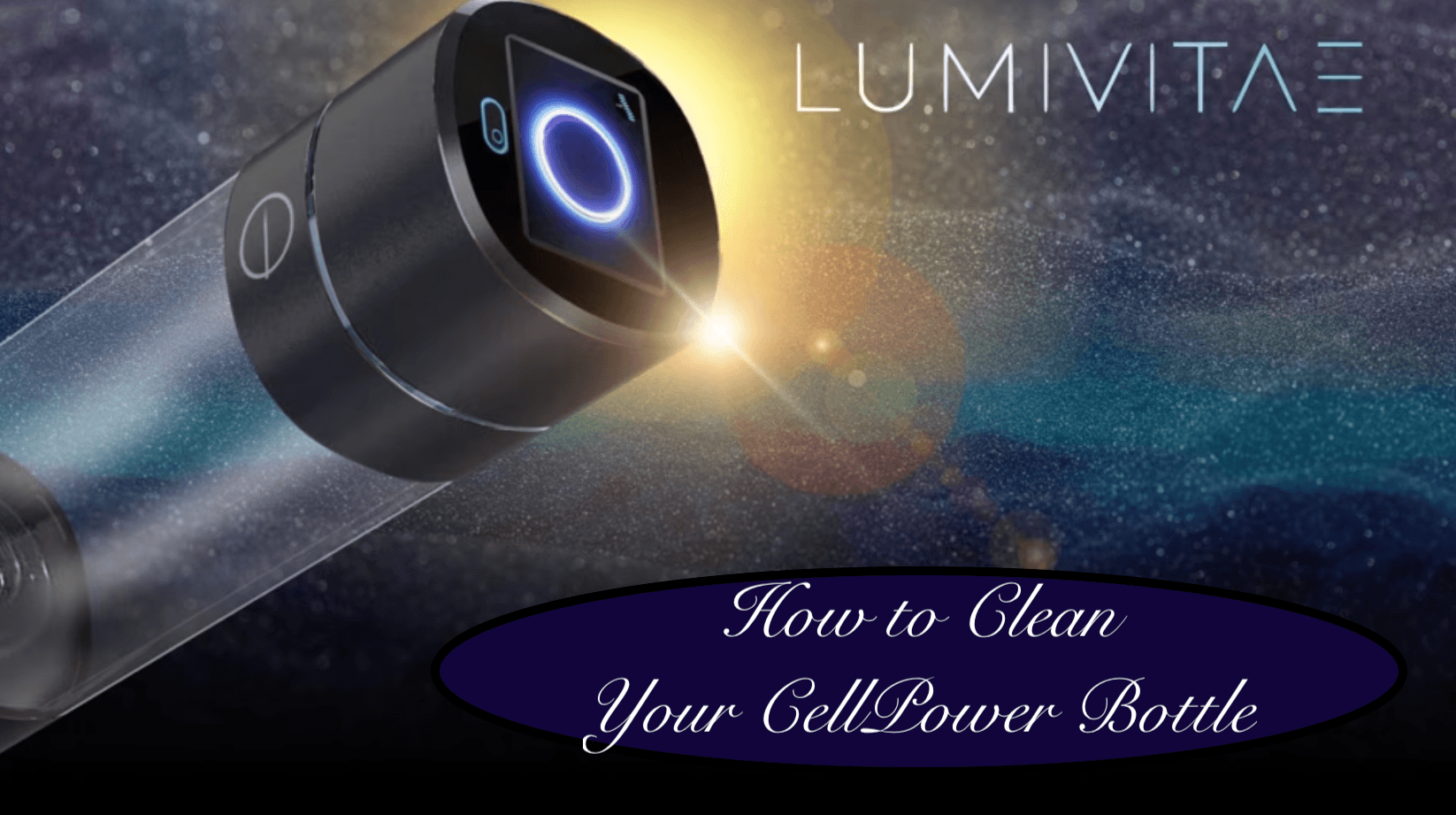 HOW TO CLEAN YOUR CELLPOWER BOTTLE - Naturegrooves